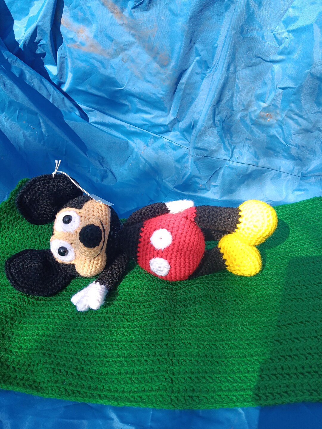 Mickey Mouse Handmade Crochet - Etsy