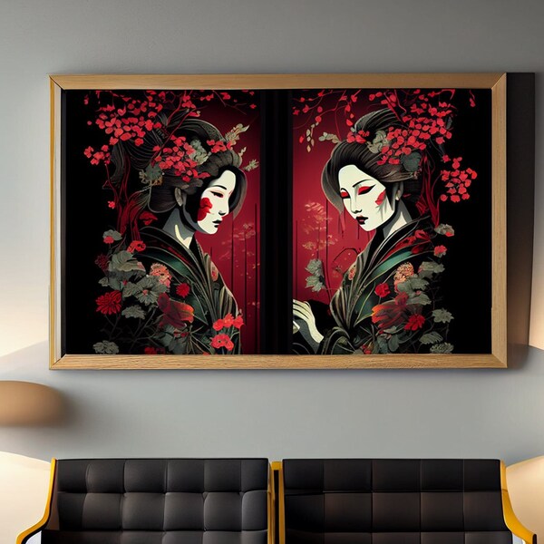 Oriental Art - Etsy