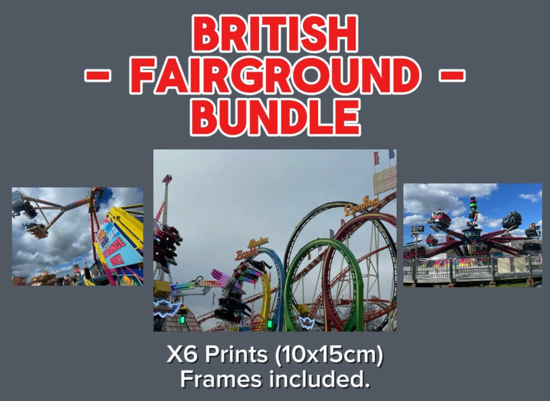 British Funfair Print Bundle - Etsy