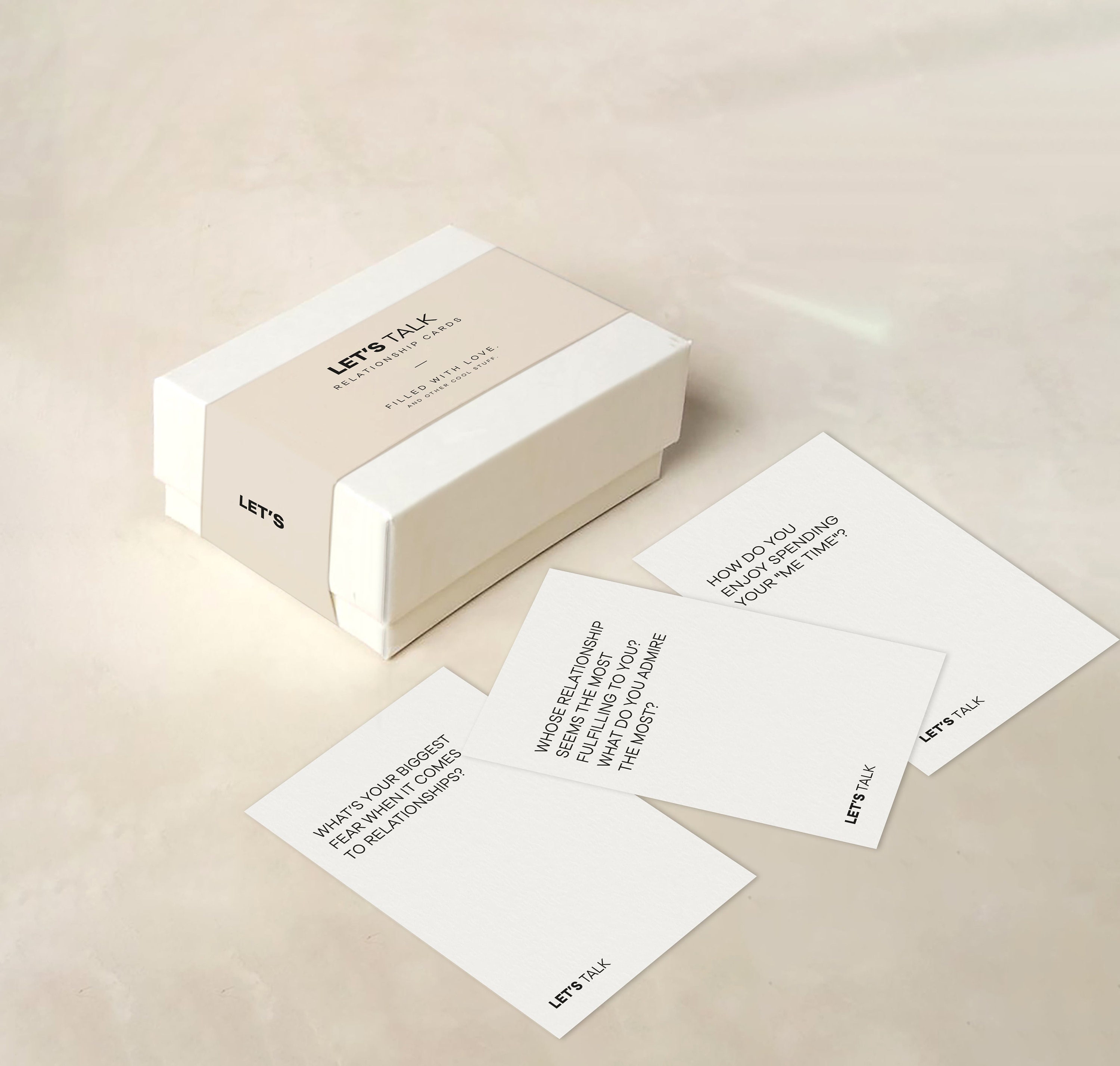 LETS Talk Relationship Cards Communication Cards Gift for - Etsy