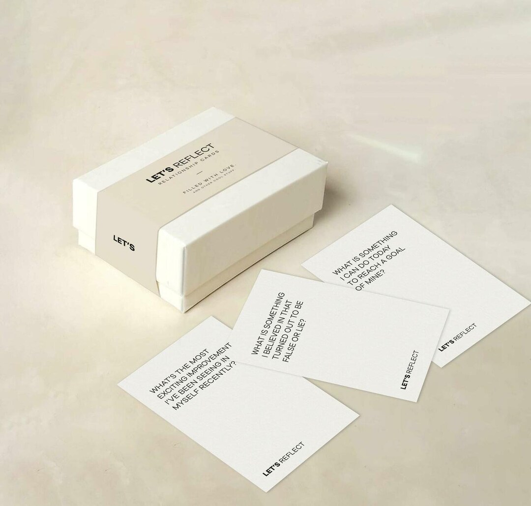 LETS Reflect Relationship Cards Communication Cards Gift - Etsy