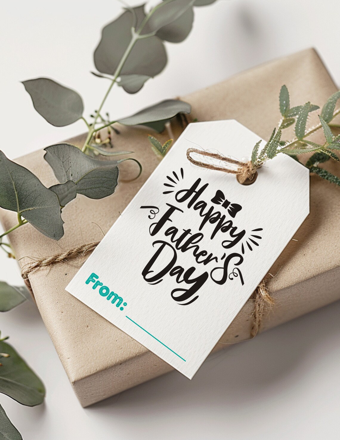 Father's Day Tags Printable Father's Day Gift Tag 1st Father's Day Tag ...