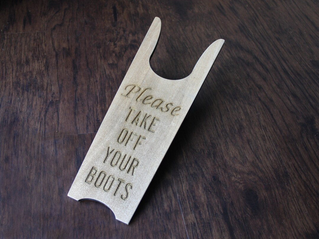 Personalized Boot Jack / Boot Remover / Boot Puller Great - Etsy