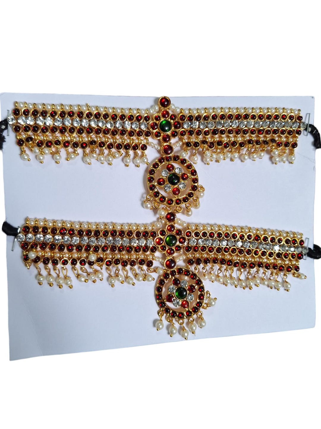 Vangi | Simple Temple Kempu Vanki Bajuband Armlet Indian Jewelry ...