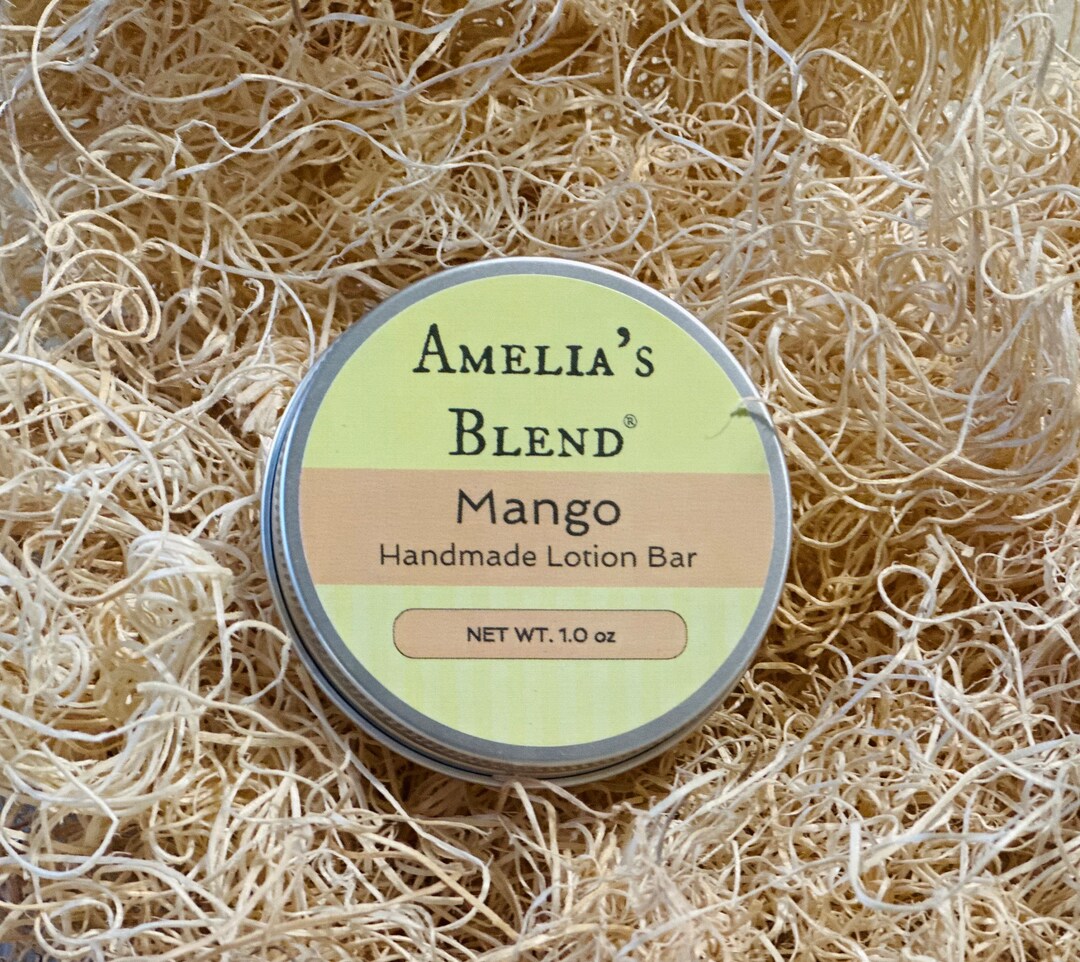 Mango Lotion Bar Zerowaste Lotion - Etsy