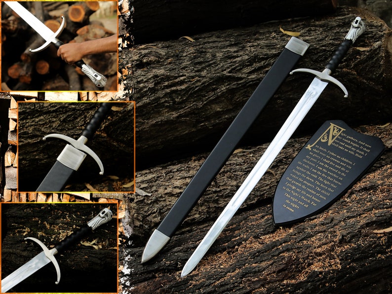 John Snow's Sword Games of Thrones Medival Sword - Etsy