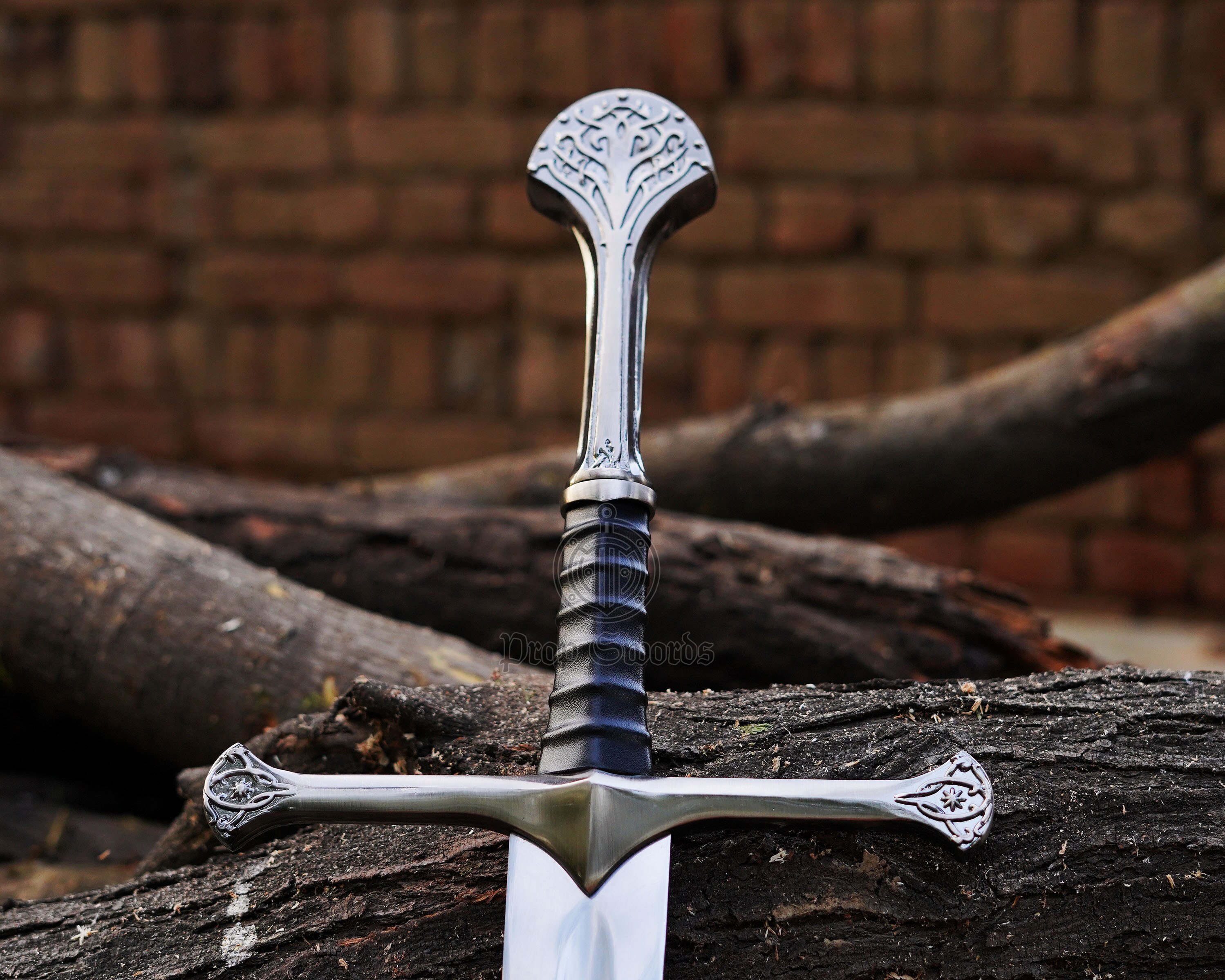 Handmade Stainless Steel Anduril Sword of Narsil the King Aragorn ...