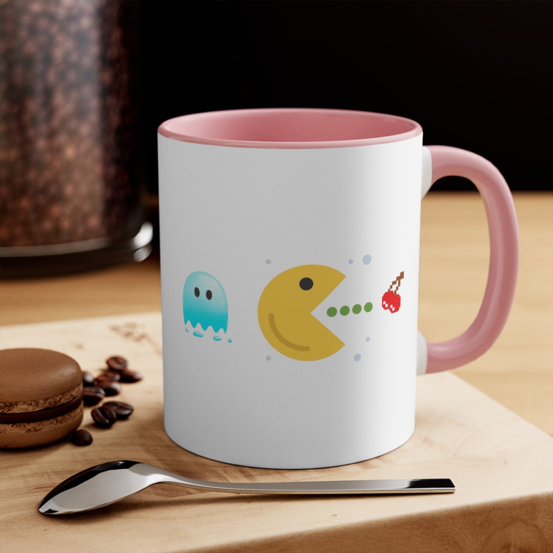 Pac-man Mug Nostalgic Gamer Gift Level up Your Coffee Breaks - Etsy