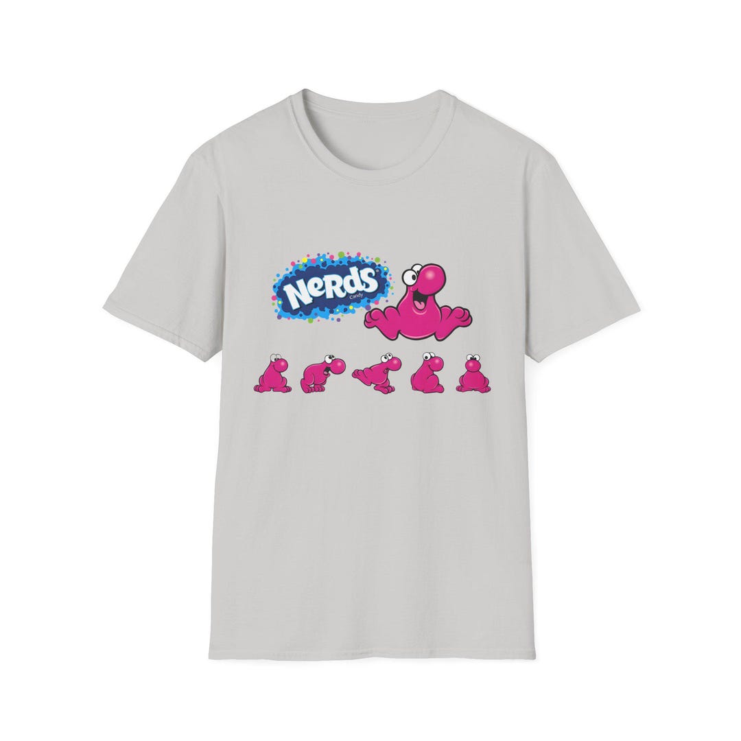 Candy Nerds Candy Shirt Fun Retro Candy Tee Sweet Nostalgic Apparel - Etsy