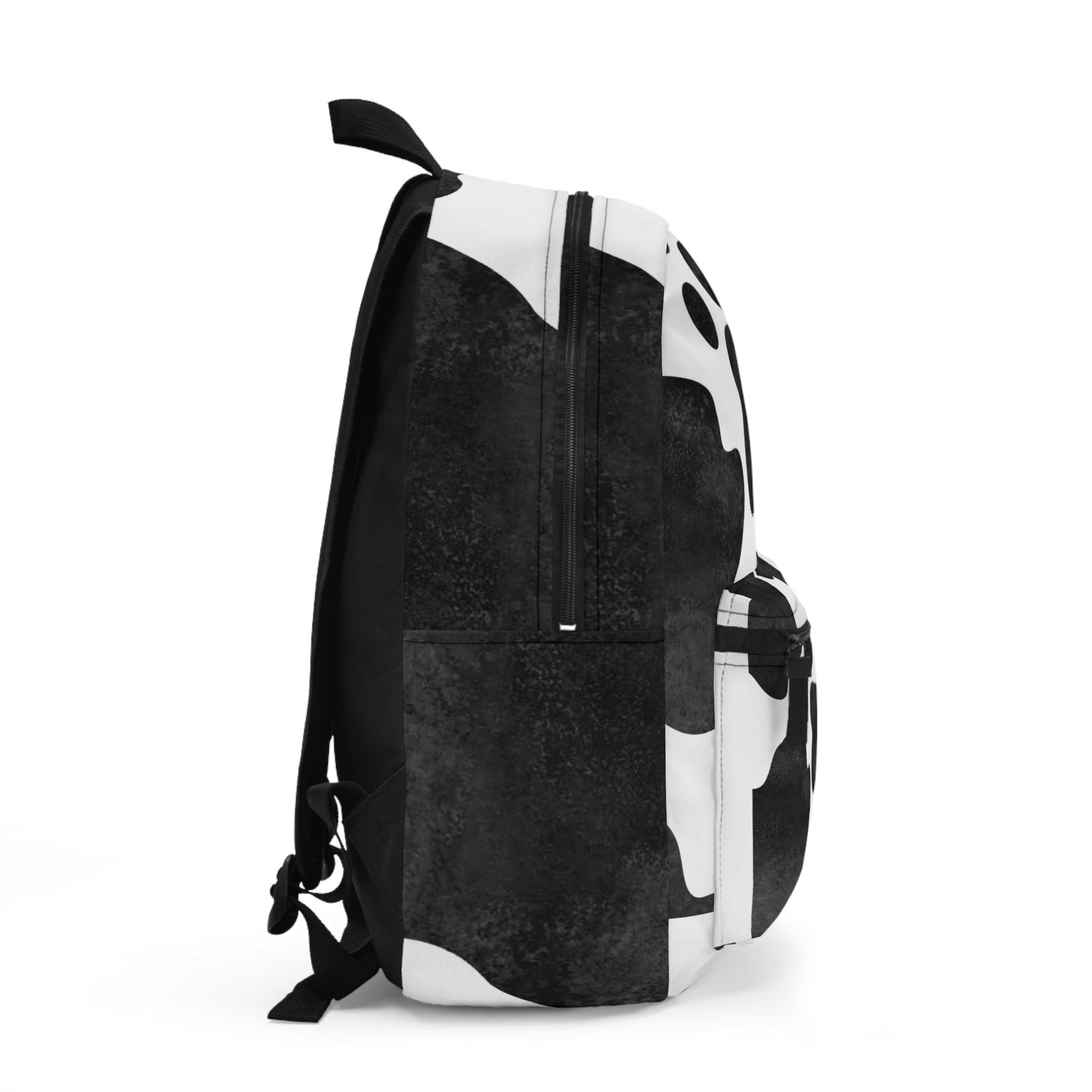 Cow Print Backpack Trendy Animal Print Bag Stylish & Functional ...