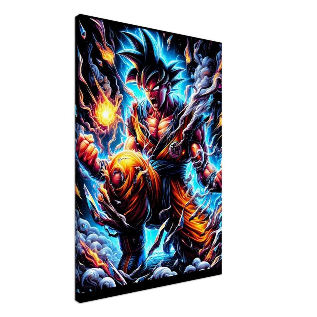 Guko Powerup Fan Art Canvas Vibrant Artwork for Anime Lovers Canvas ...