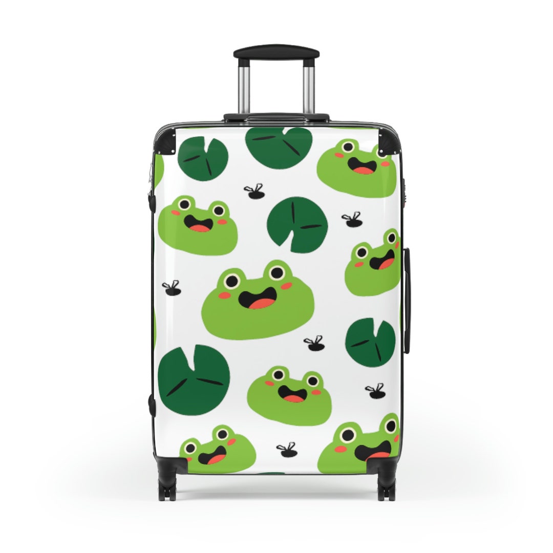 Frogs and Lilly Pads Luggage, Travel Luggage, Suitcase With Wheels ...