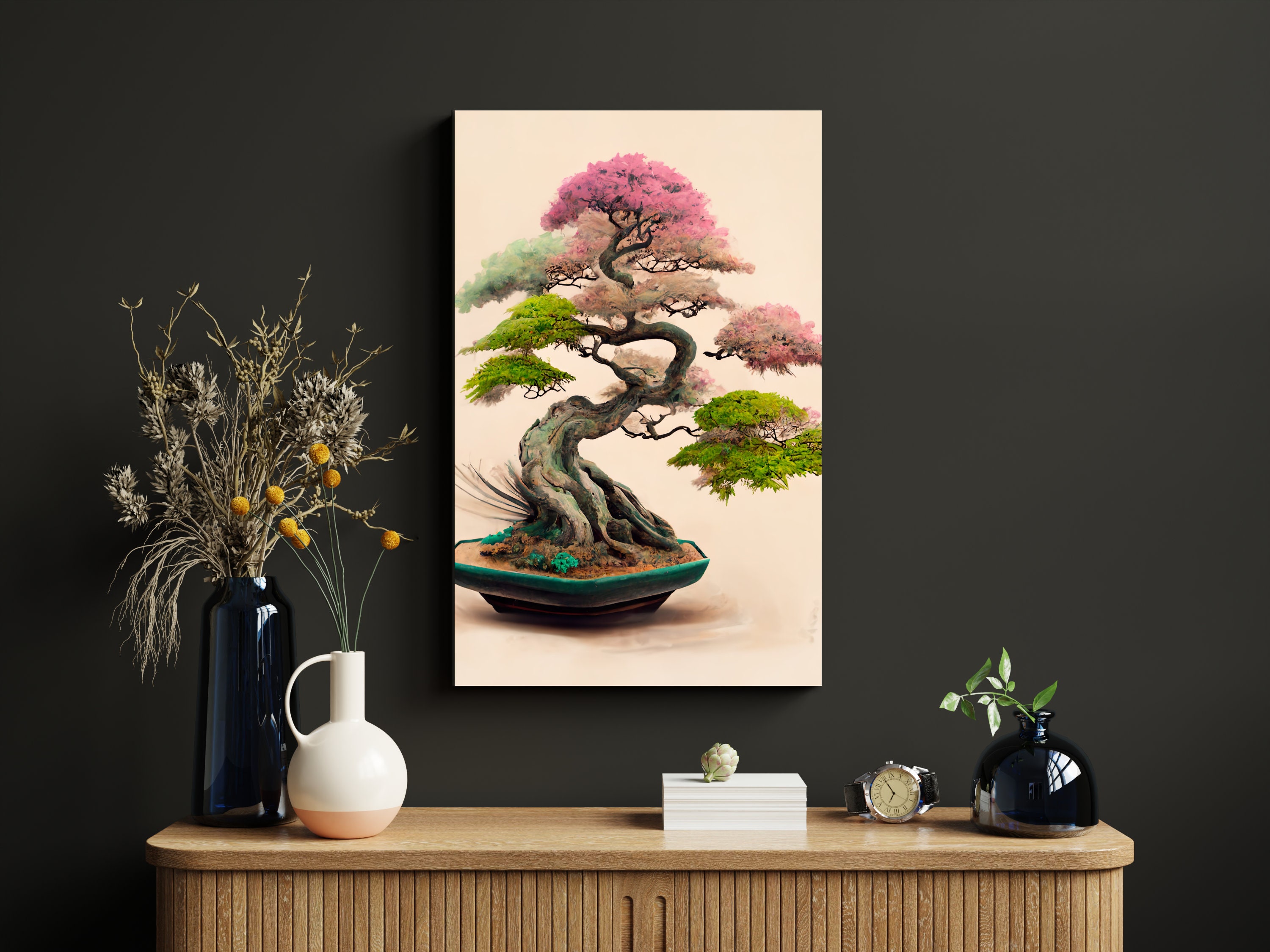 Japanese Bonsai Paintings
