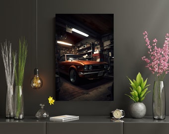 Vaporwave Japan Car Poster Print Japanese Car Art Poster Print Gift ...