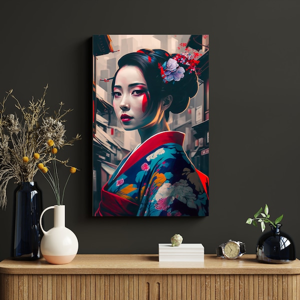 Geisha Art - Etsy