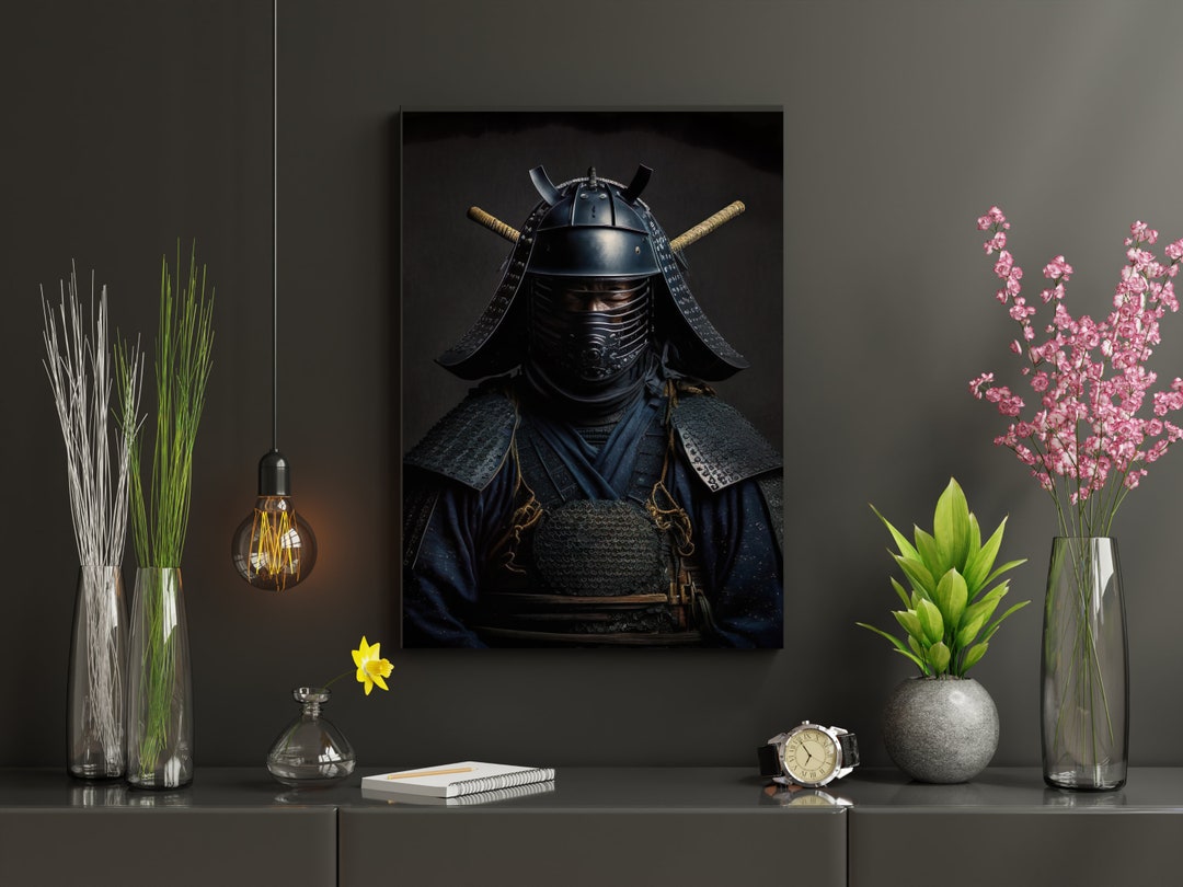 Kendo Fighter Poster Print Japanese Kendo Art Poster Print Gift Idea ...