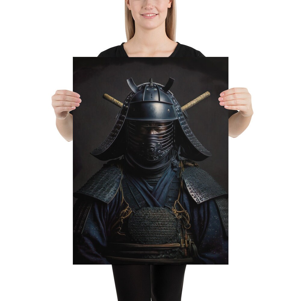 Kendo Fighter Poster Print Japanese Kendo Art Poster Print Gift Idea ...