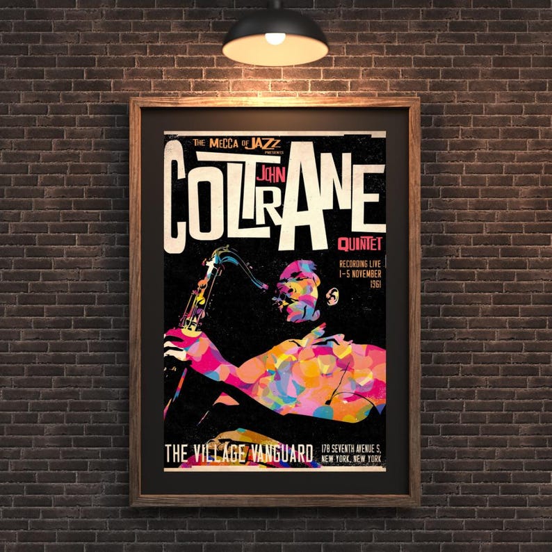 John Coltrane in Colors - Etsy