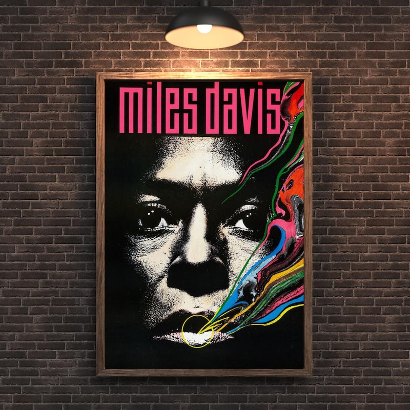 Miles Davis Poster - Etsy