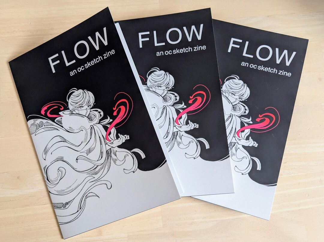 FLOW - OC Sketch Zine - Etsy