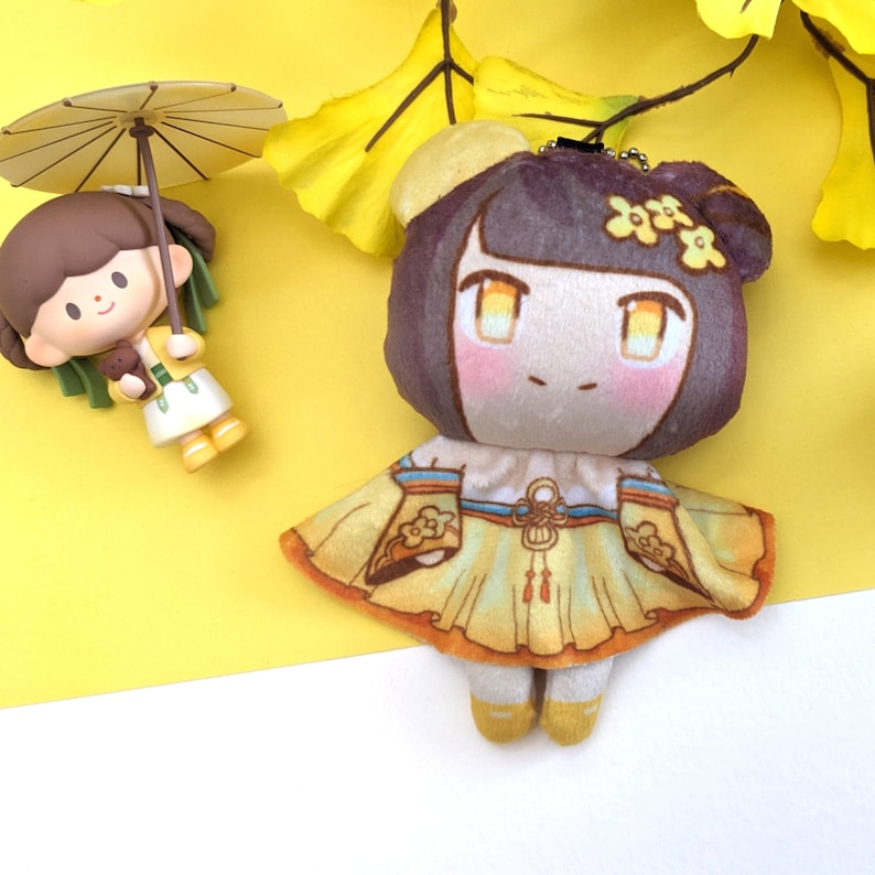 Aishi Mascot Sunny Doll Plush Keychain - Etsy