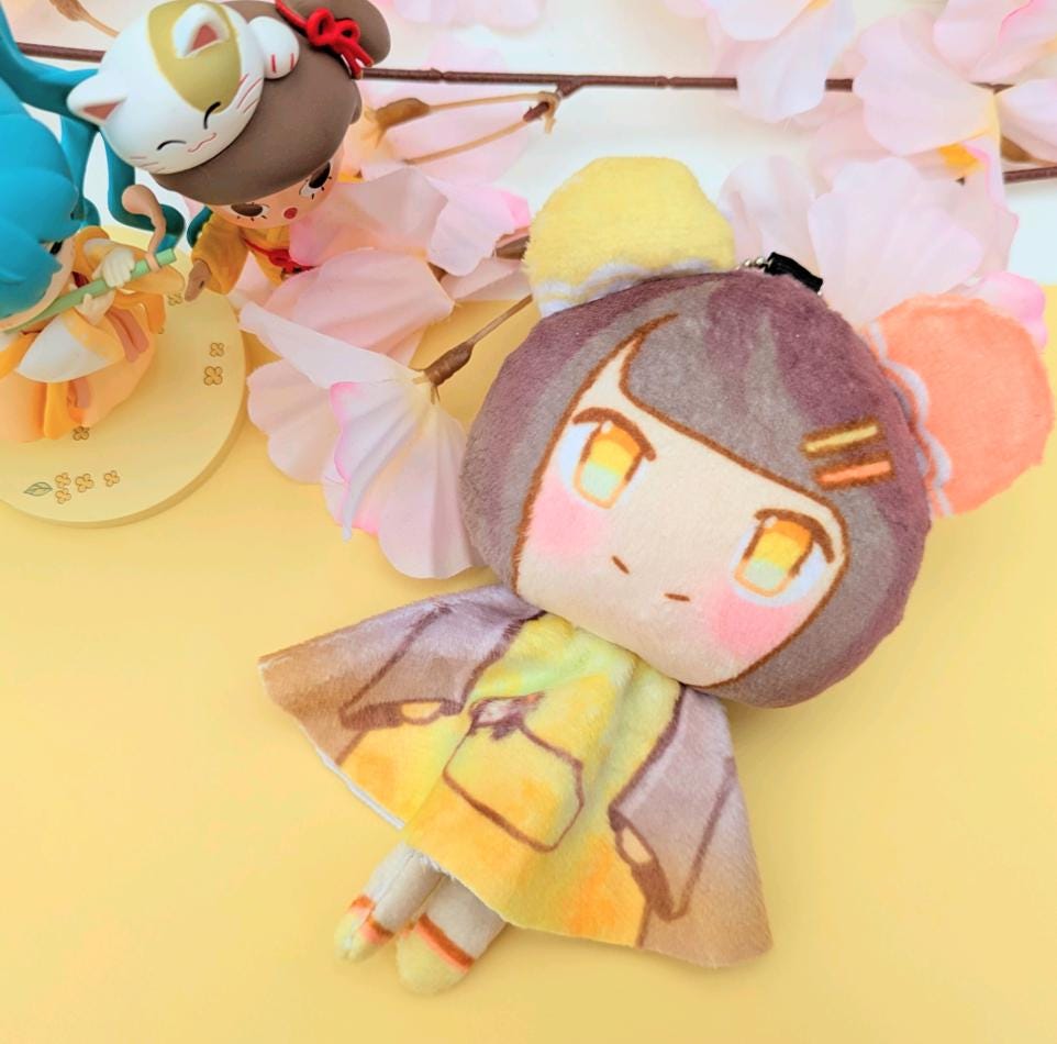 Aishi Mascot Sunny Doll Plush Keychain - Etsy