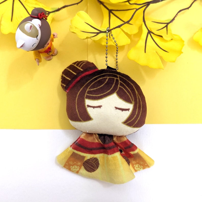 Tamoto chiori Sunny Doll Plush Keychain - Etsy