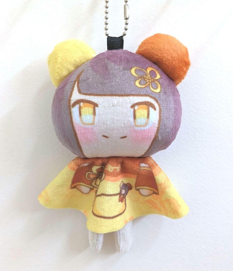 Aishi Mascot Sunny Doll Plush Keychain - Etsy Hong Kong
