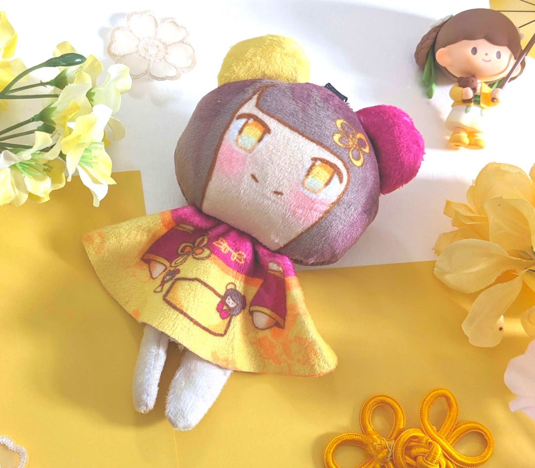 Aishi Mascot Sunny Doll Plush Keychain - Etsy