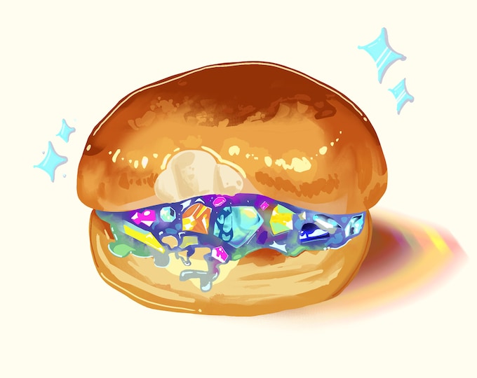 Bug Snacks Dungeon Meshi Food Art Print and Postcard - Etsy Canada