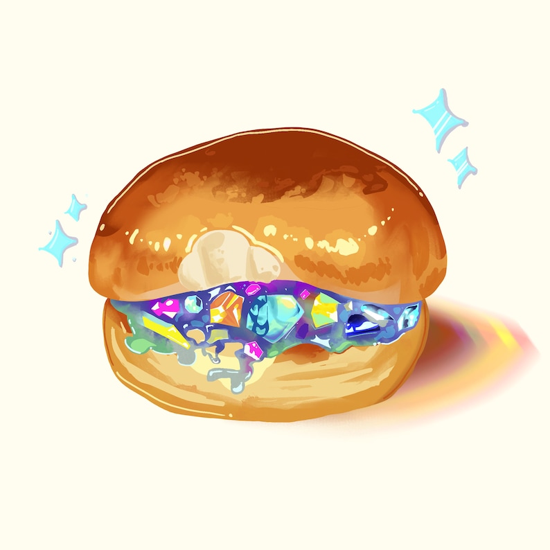 Dungeon Meshi Food Prints - Etsy