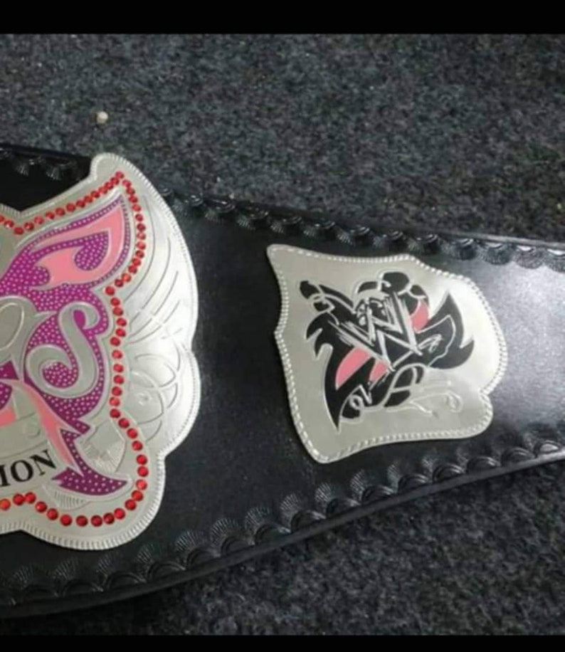 WWE Divas Championship Belt Real Leather Adult Size Replica - Etsy