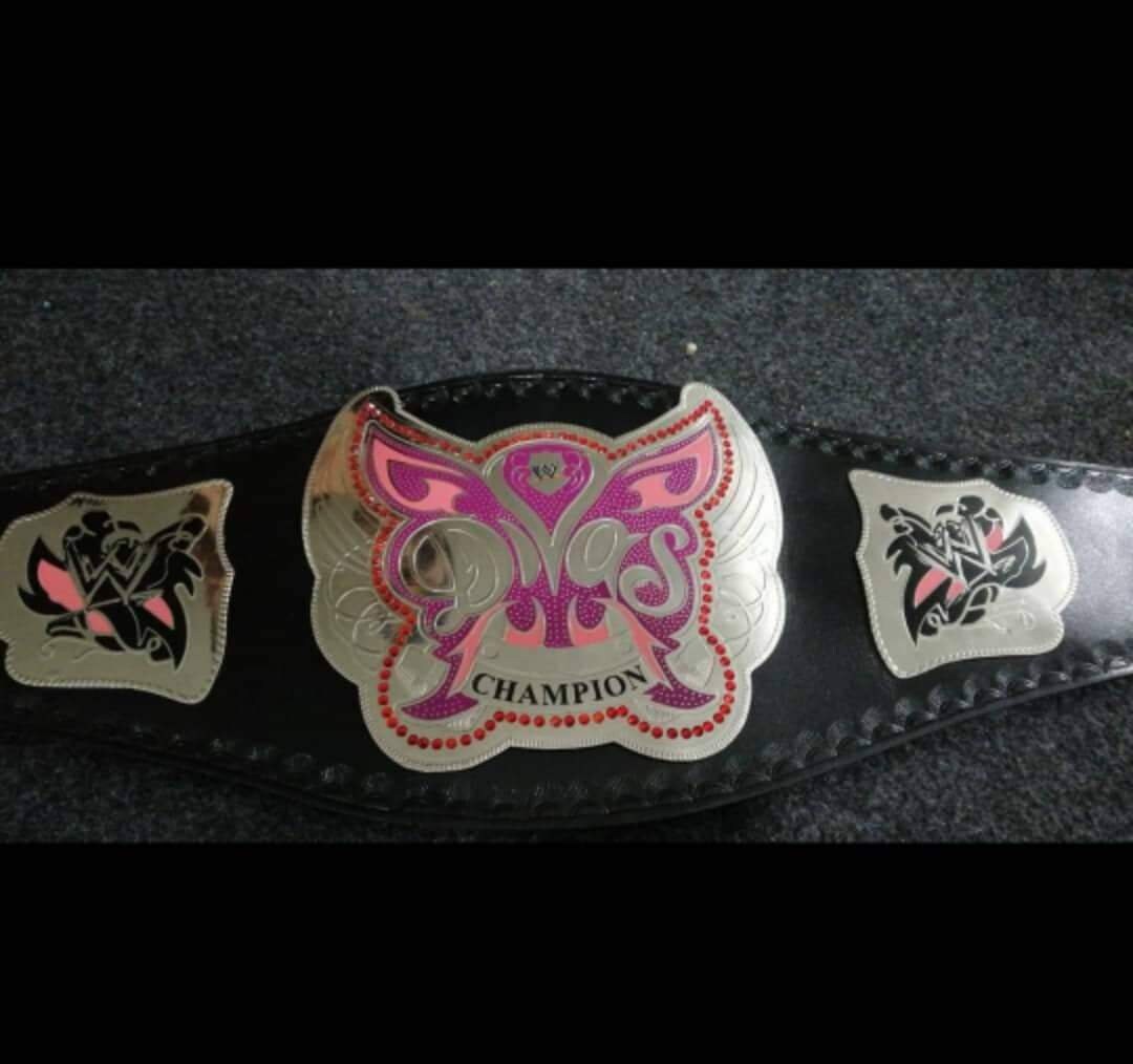 WWE Divas Championship Belt Real Leather Adult Size Replica - Etsy