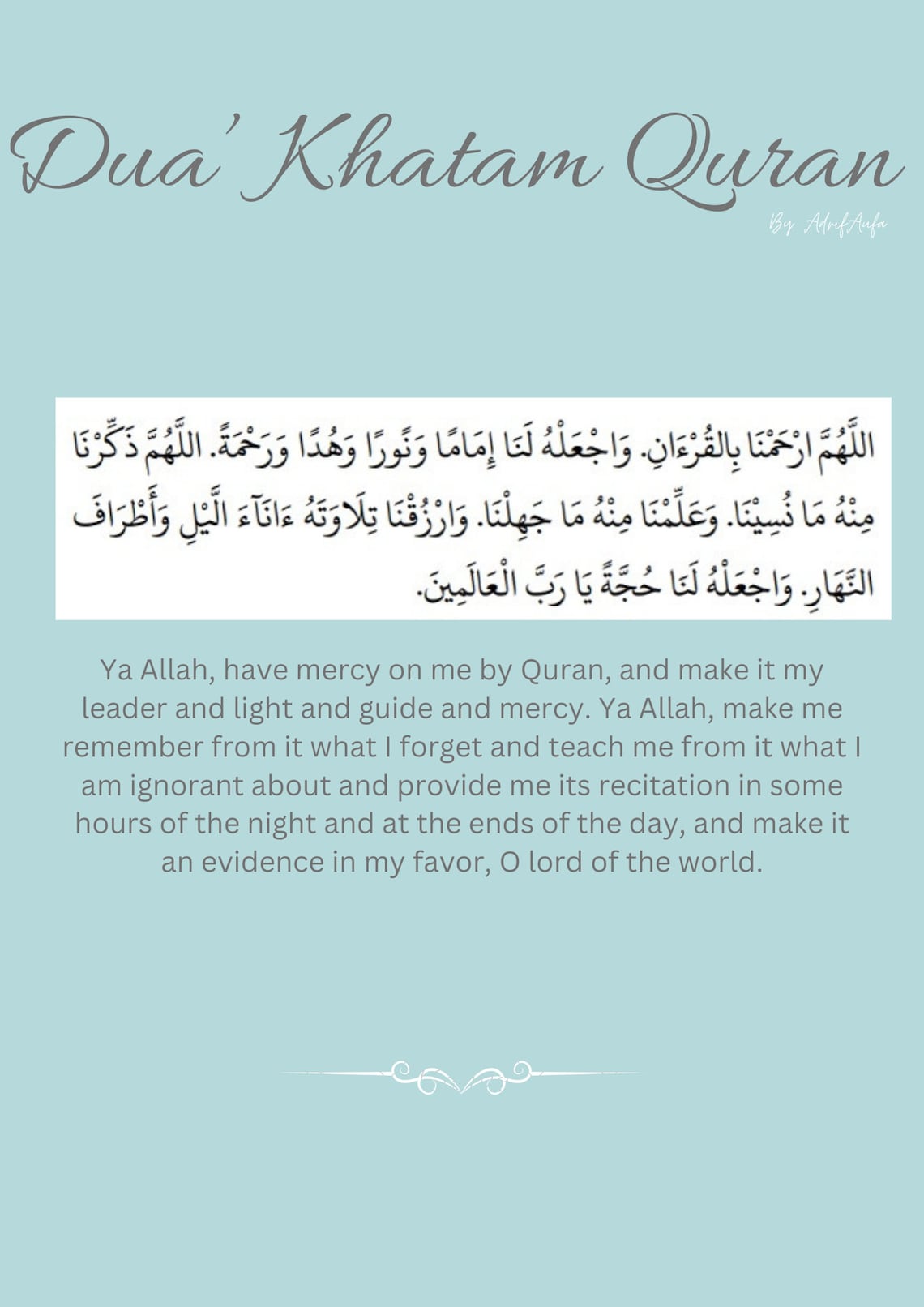 Printable Quran Tracker | Journal | Planner | Recitation | Read ...