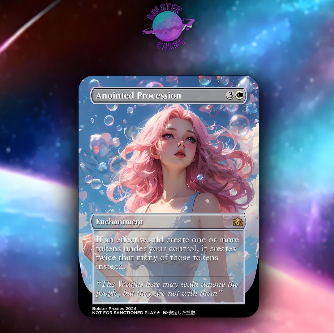 Anointed Procession PROXY WAIFU ANIME - Etsy