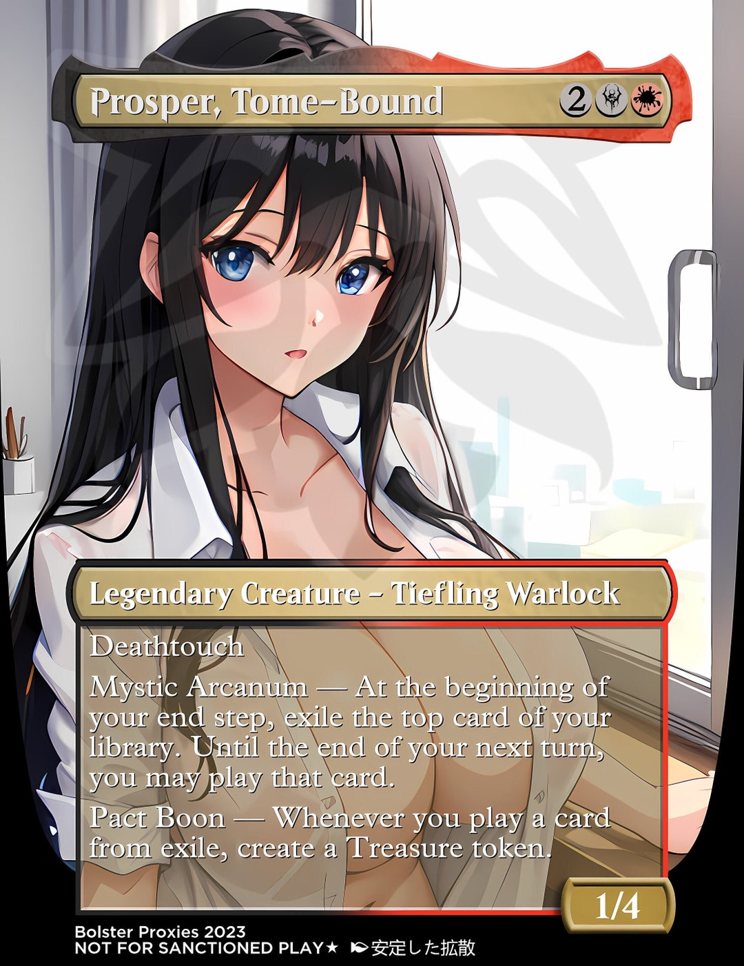 Prosper Tome-bound PROXY WAIFU STYLE - Etsy