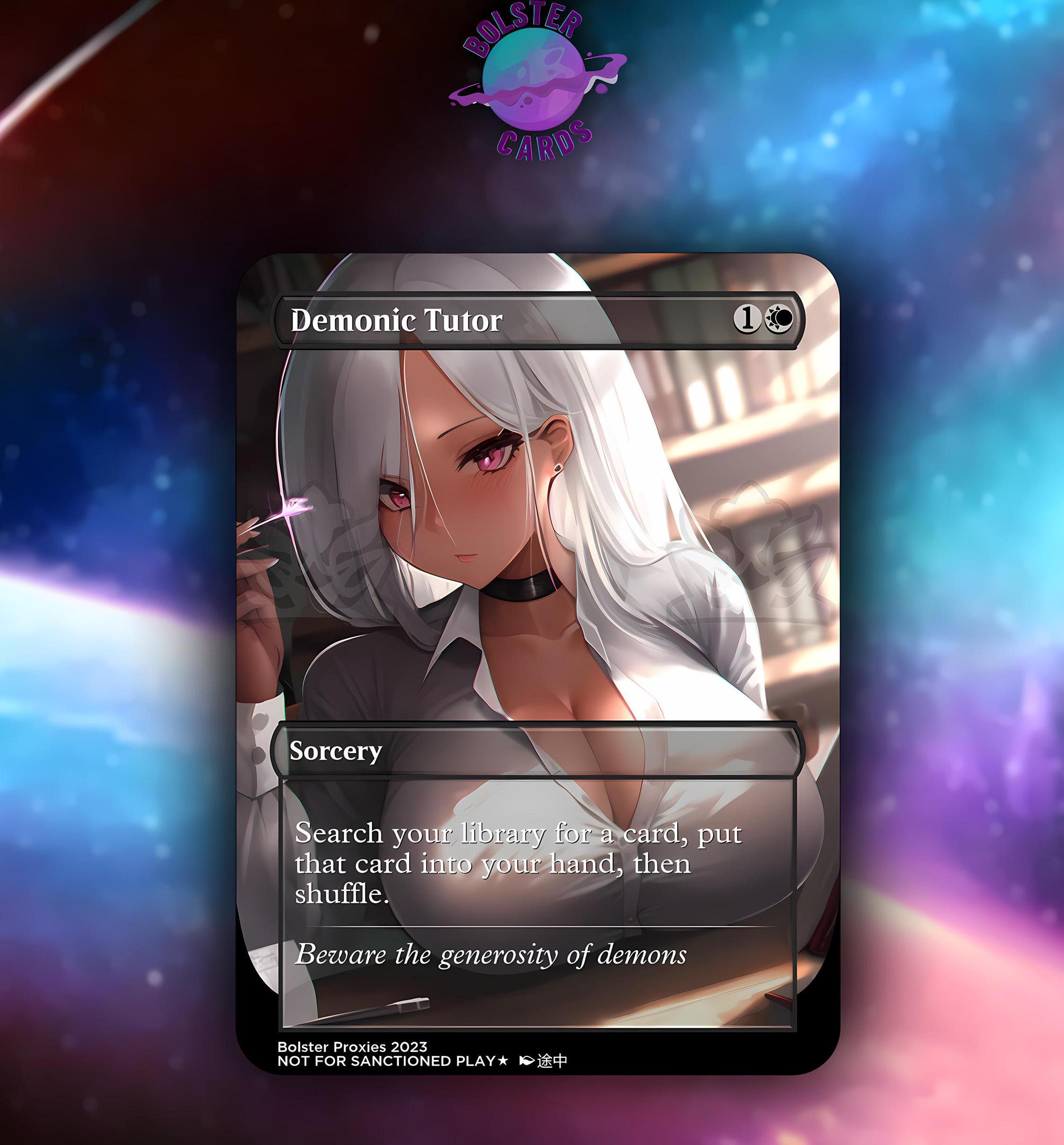 Demonic Tutor PROXY WAIFU STYLE - Etsy