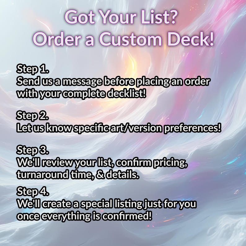 Giada, Font of Hope EDH Deck: Anime Waifu Angel Tribal - Custom Proxy ...