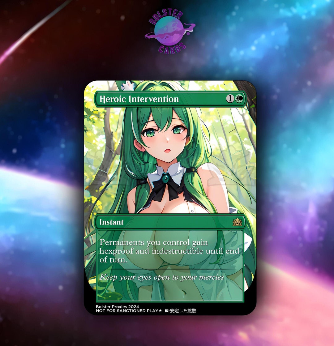 Heroic Intervention PROXY WAIFU STYLE - Etsy