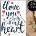 Printable Valentine Card, Printable Heart Valentine's Day Card ...