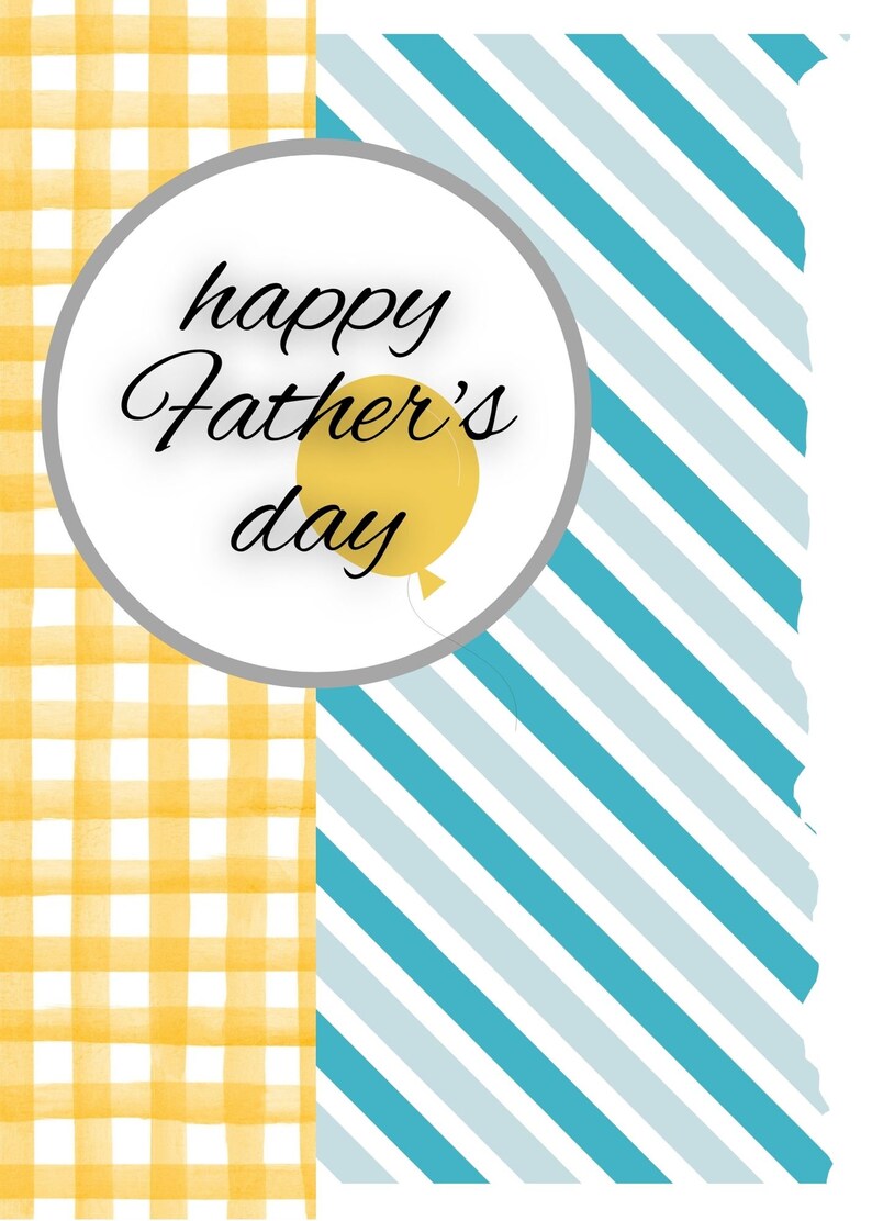 Printable Father's Day Card, Printable Card, Cute Printable Dad Card ...