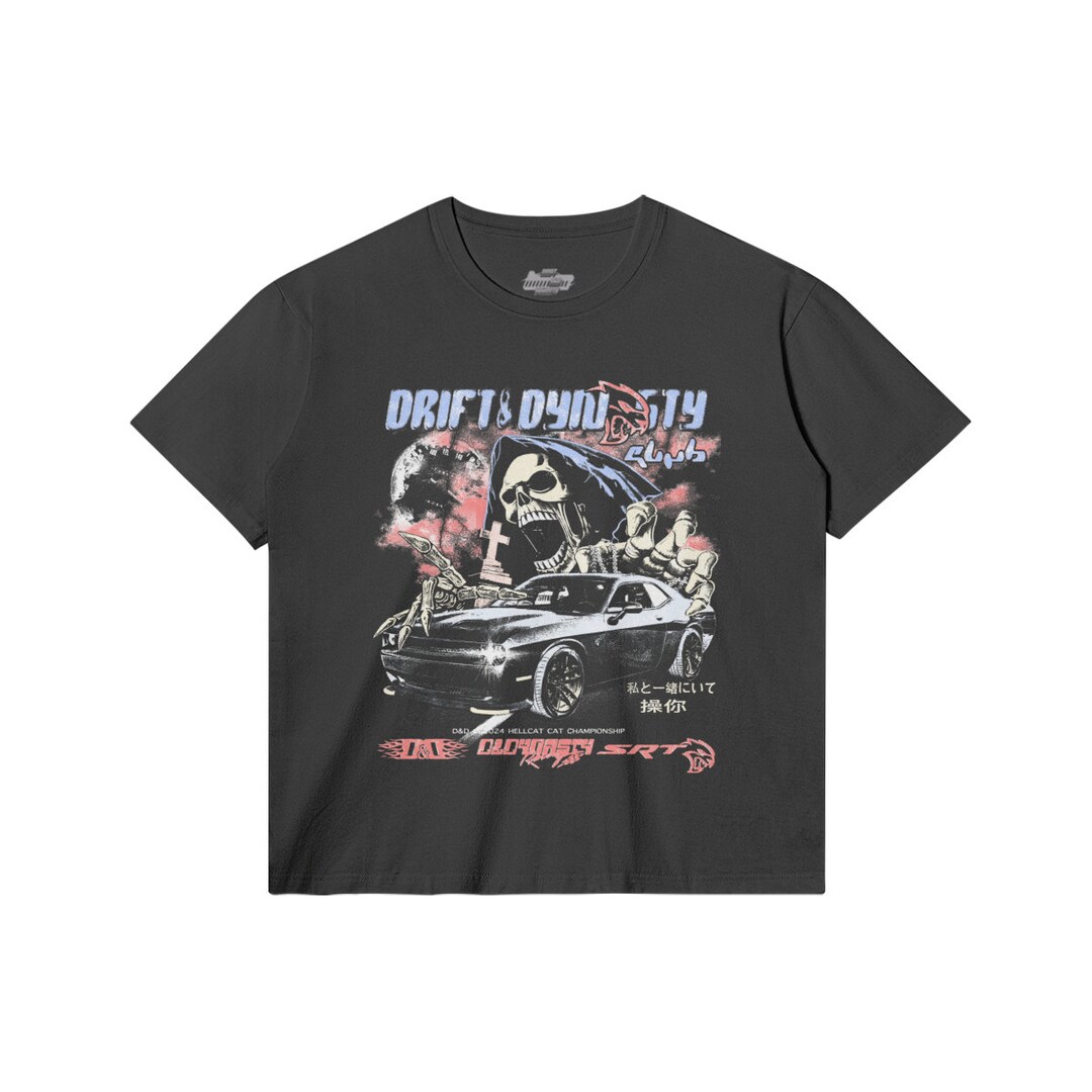 Drift and Dynasty Hellcat Challenger T-shirt - Etsy