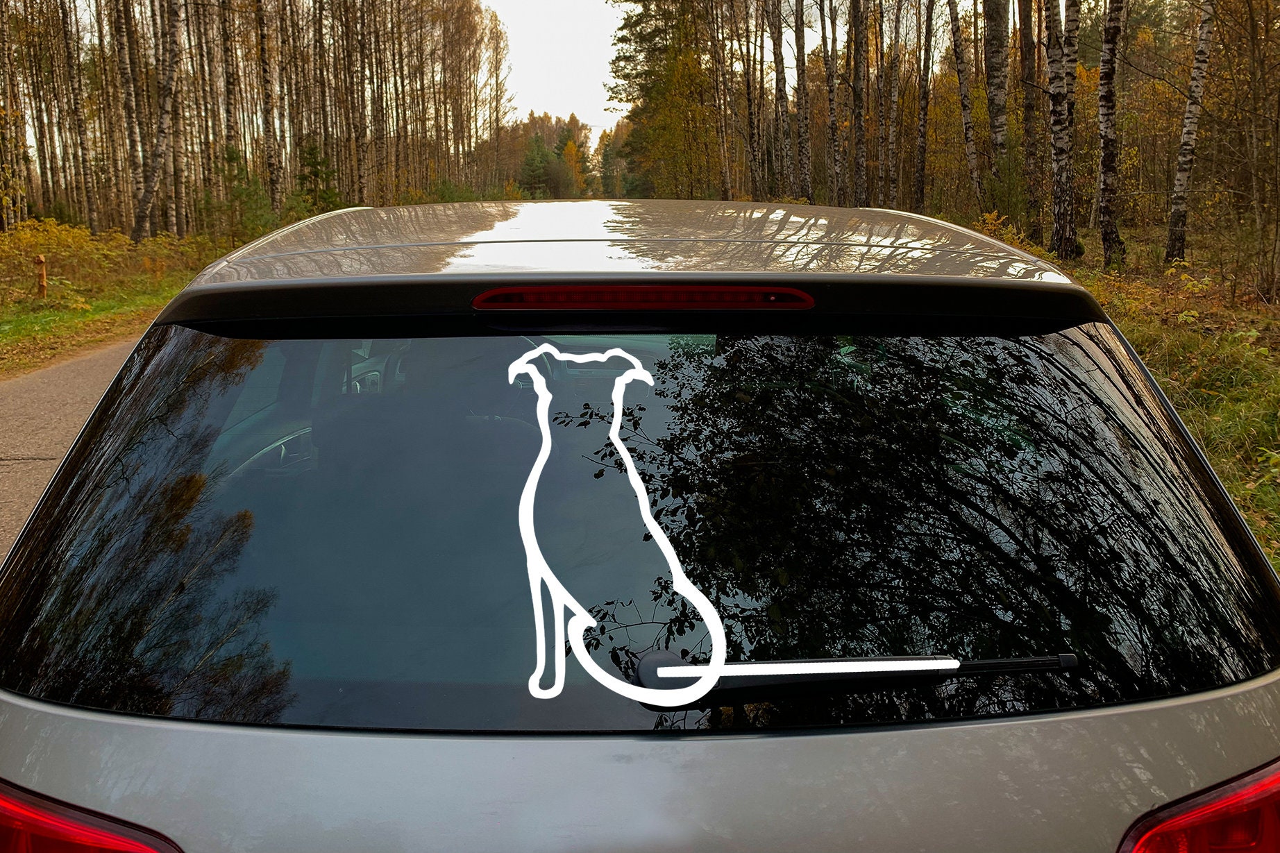 Car Sticker Dog Windshield Wiper Dog Sticker Dogs Sticker Dachshund ...
