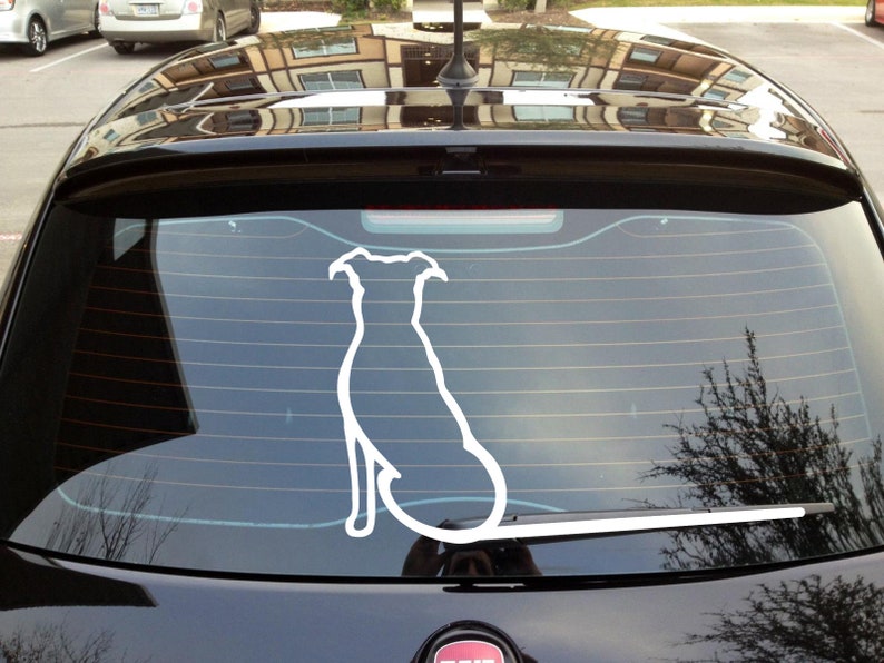 Car Sticker Dog Windshield Wiper Dog Sticker Dogs Sticker Dachshund ...