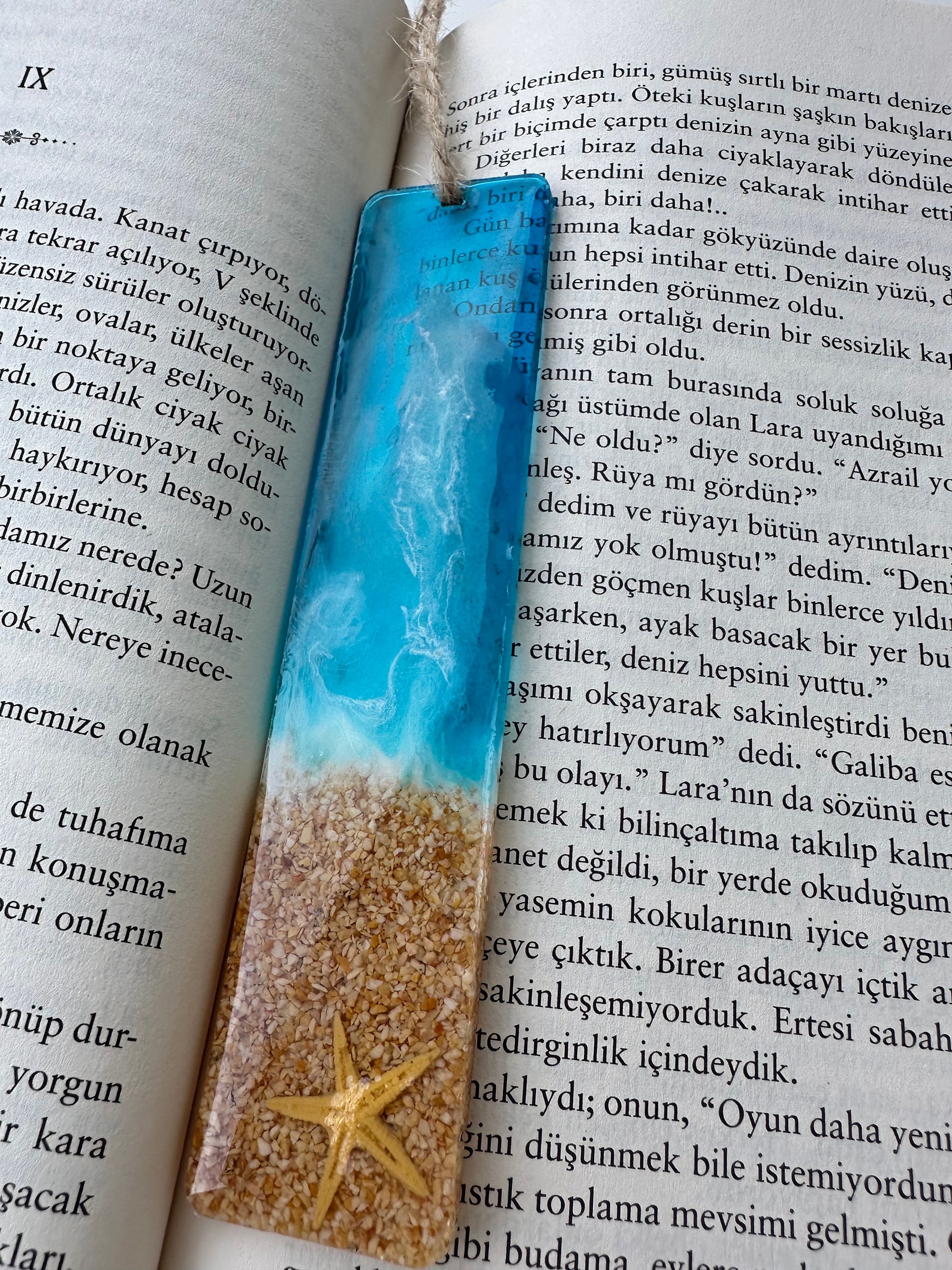 Bookmark Epoxy Ocean Teachers Day Gift personalized Beach Bookmarks ...