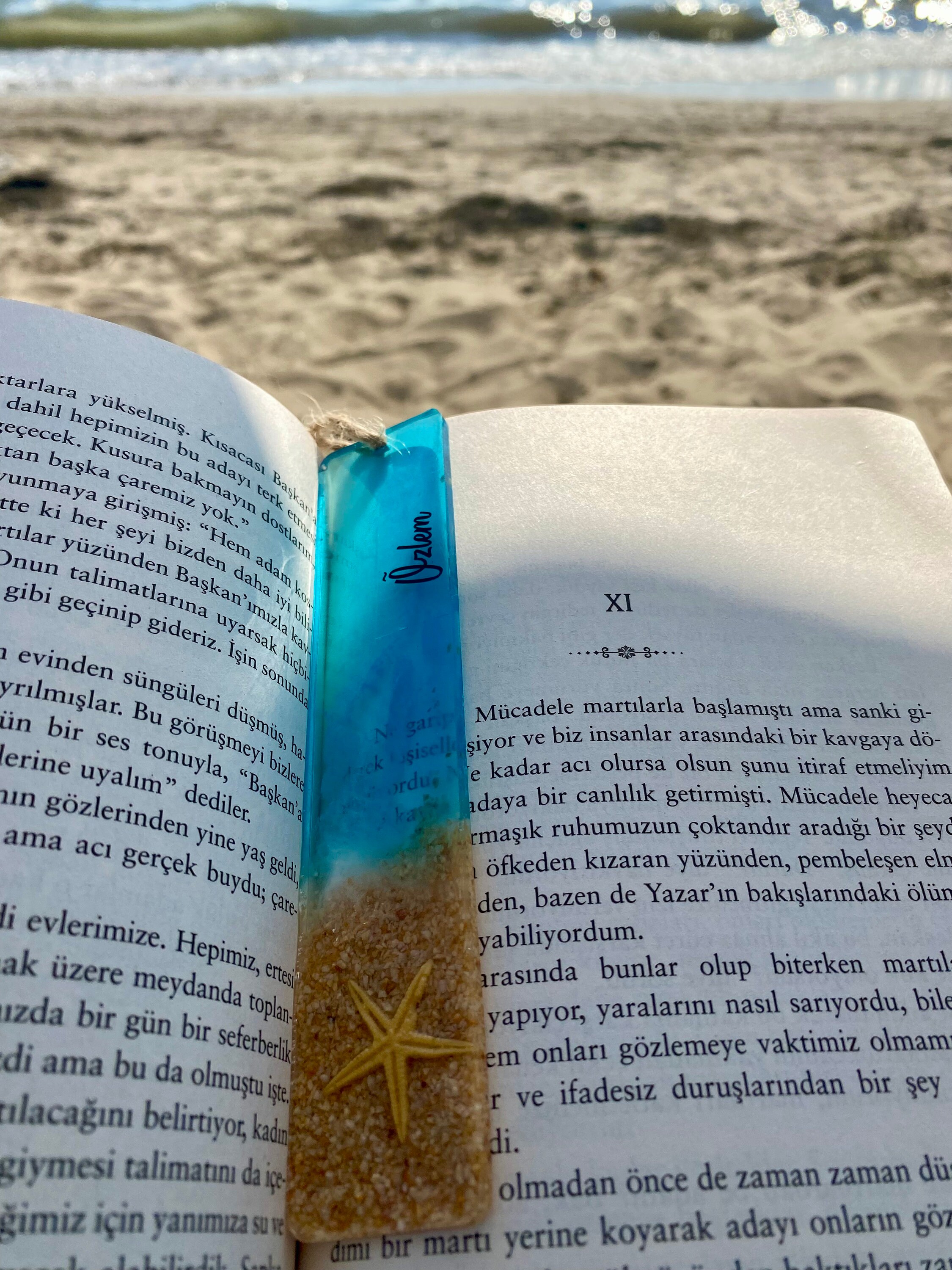 Bookmark Epoxy Ocean Teachers Day Gift personalized Beach Bookmarks ...