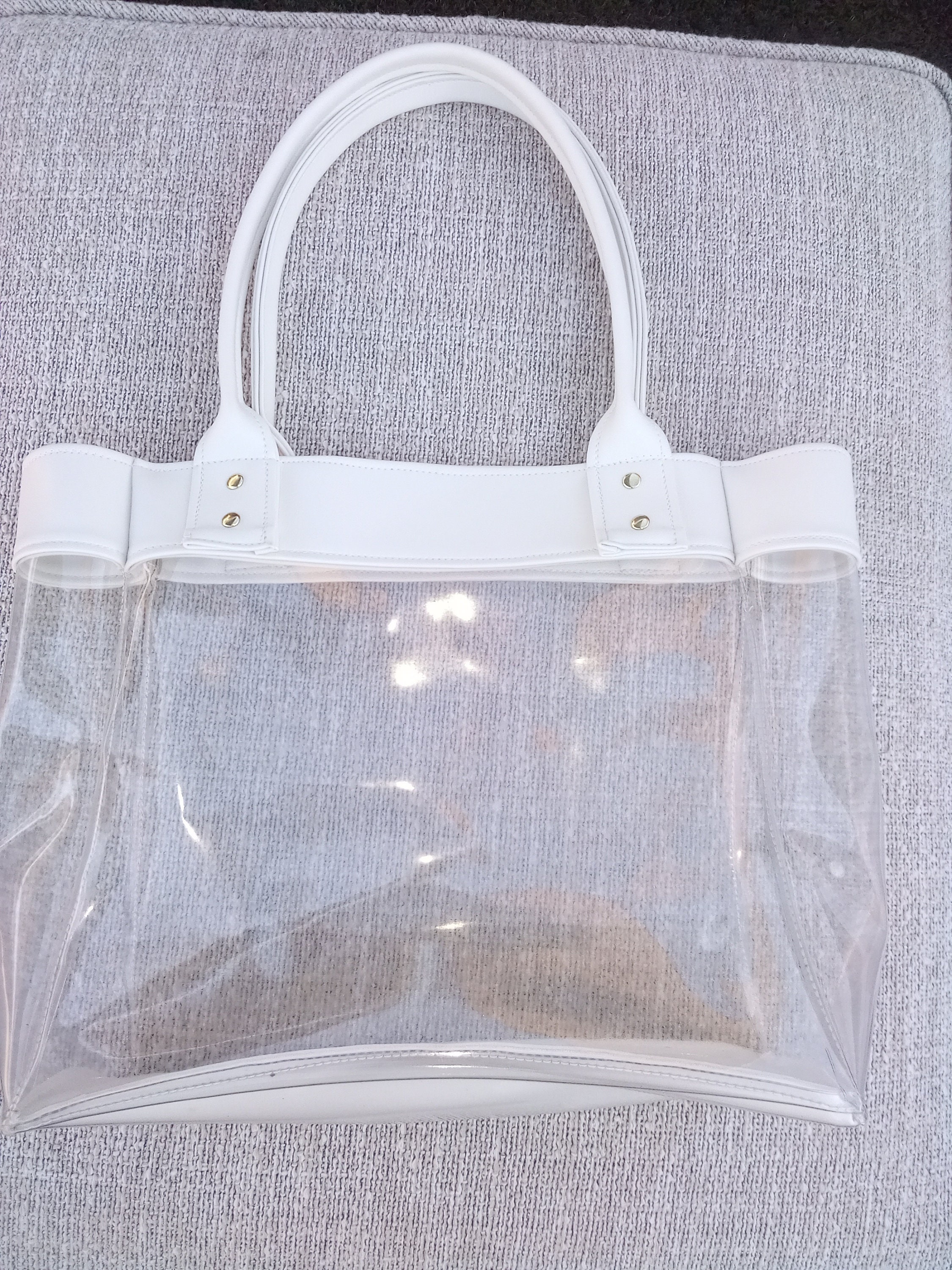 Classy and Elegant Stadium Approved 12x6x12 Clear PVC Bag. - Etsy