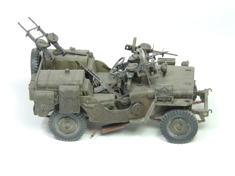 Pro-built Commando Car - Italeri - 1/35 - Etsy