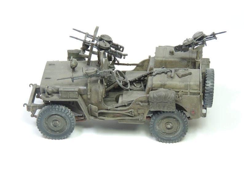 Pro-built Commando Car - Italeri - 1/35 - Etsy
