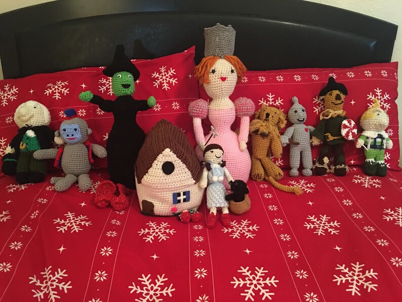 Wizard of Oz Crochet Character Set - Etsy